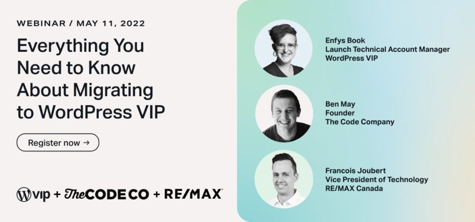 WordPress VIP - Migrate Managed WordPress Hosting